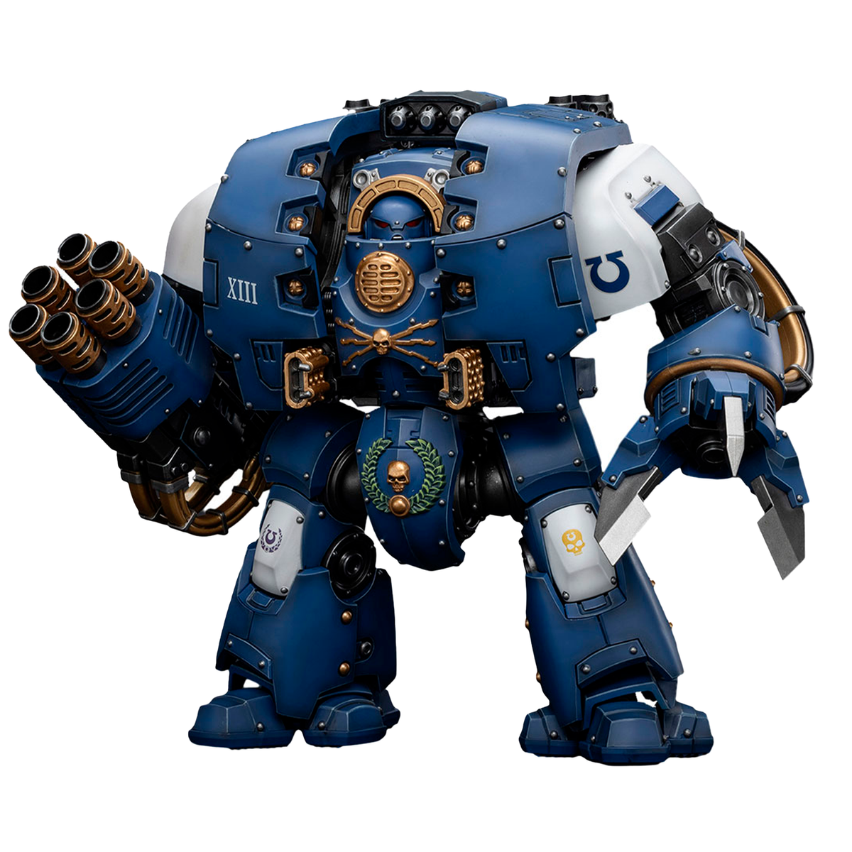 Warhammer 40,000 - Ultramarines Leviathan Dreadnought with Cyclonic Me ...